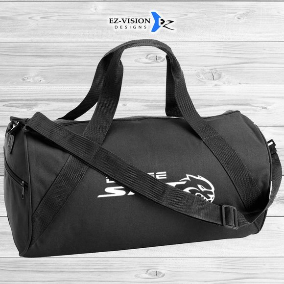 Dedic Print | Bags | Dodge Srt Hellcat Charger Challenger Barrel Duffel ...